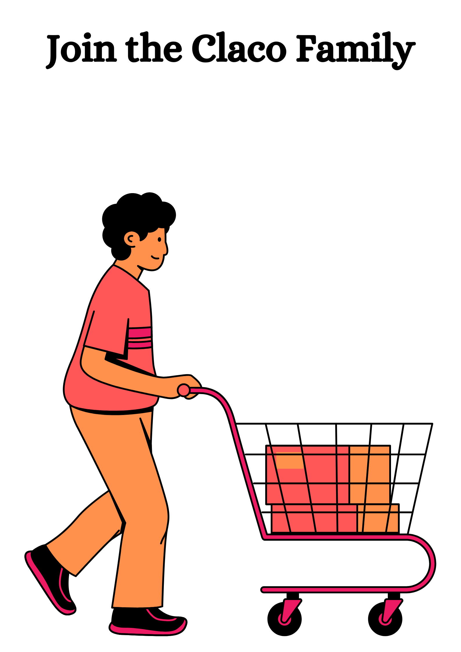 Claco Store - Create New Account